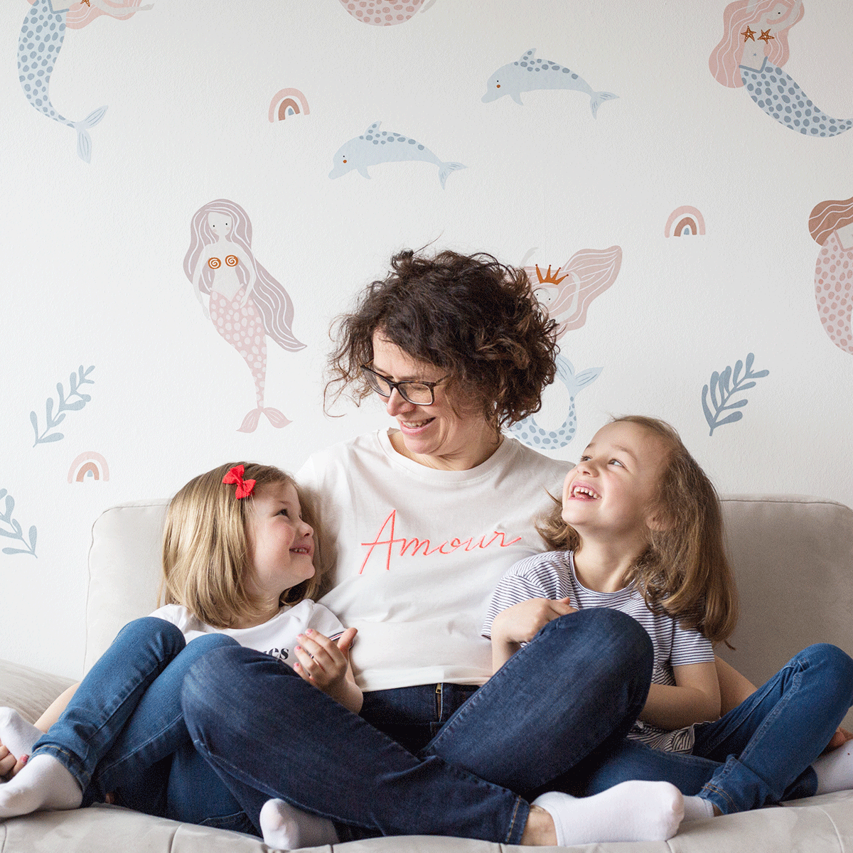 Add magic to any room with beautiful mermaid wall stickers – MICA-MICA