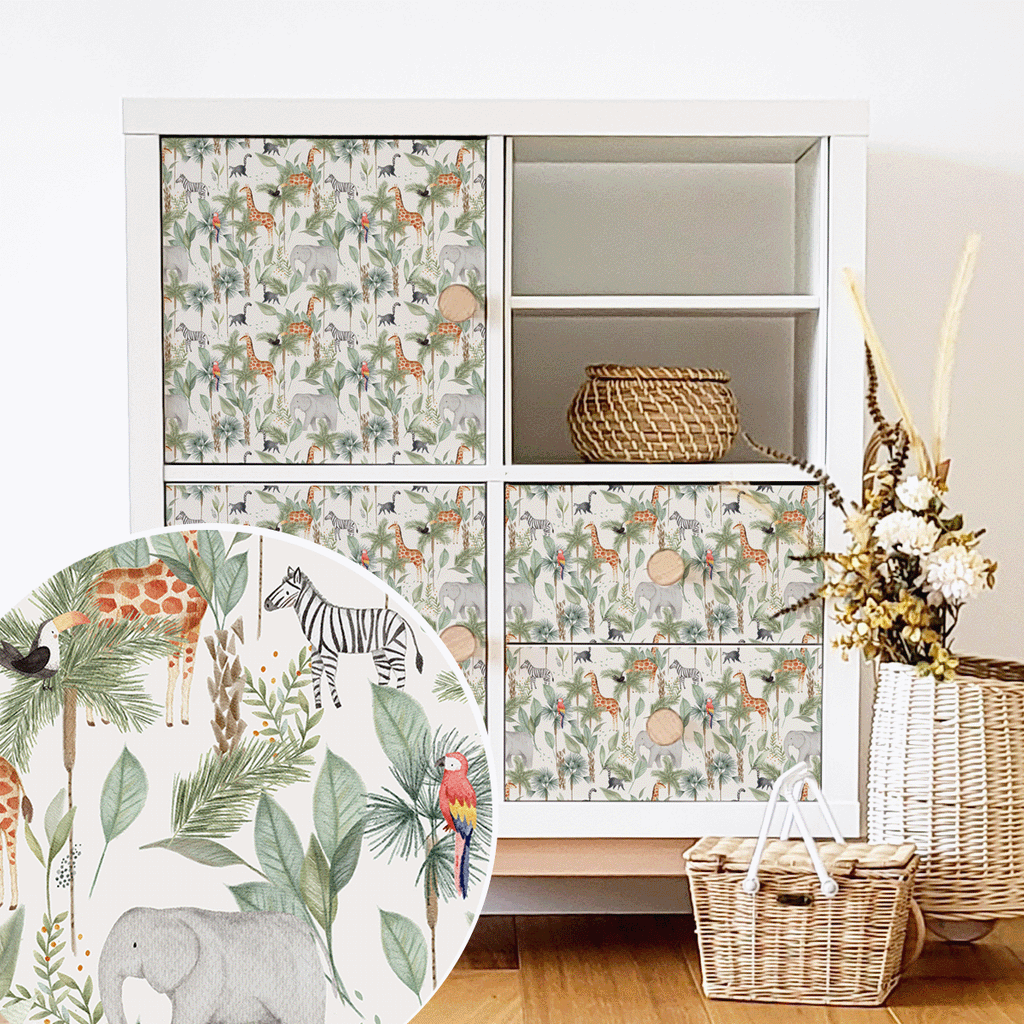 IKEA KALLAX Makeover – Transform your child's room with fun wraps ...